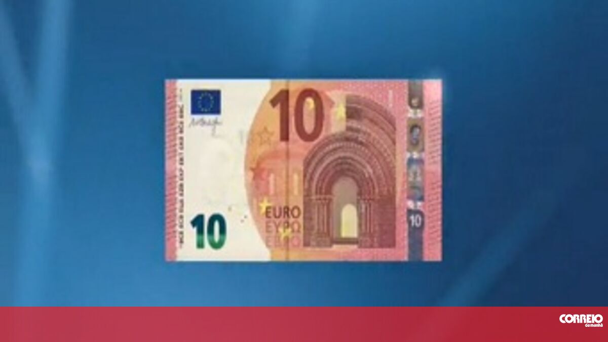 BCE mostra nova nota de 10 euros - Multimédia - Correio da Manhã