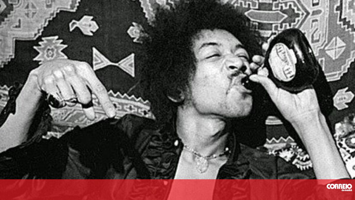 Jimi Hendrix adorava beber Mateus Rosé - Cultura - Correio da Manhã