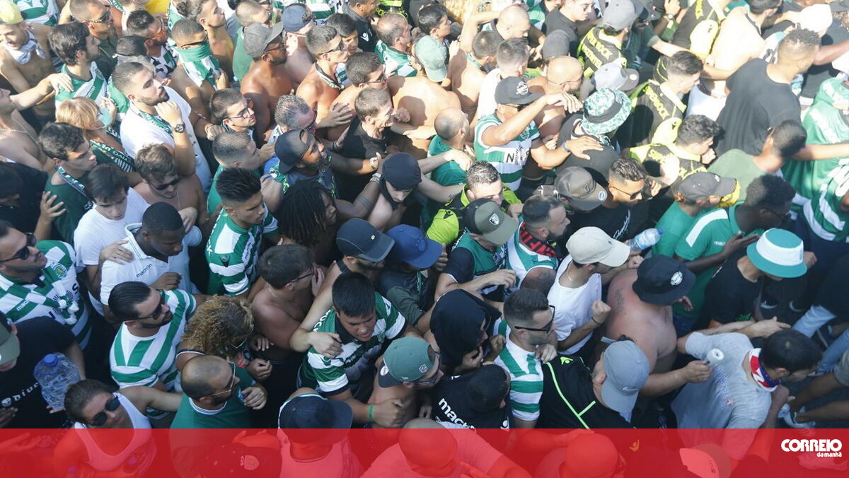 Claque do Sporting chega ao Estádio da Luz para o dérbi - Fotogalerias ...