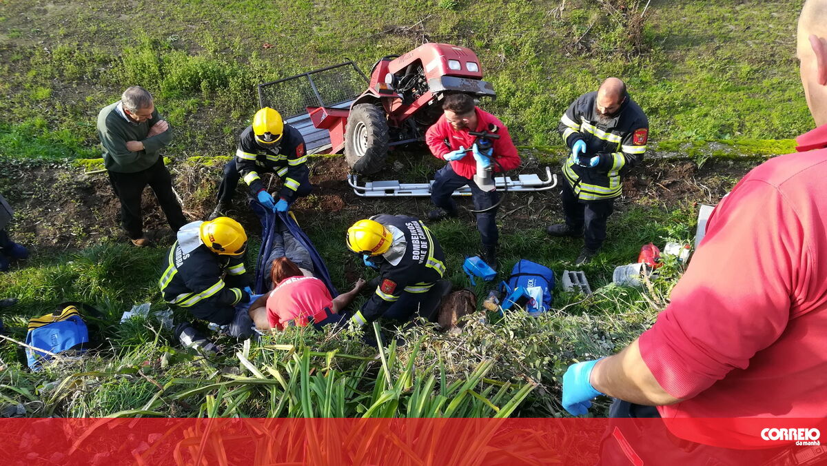 Acidente de trator em Vale de Cambra faz ferido grave - Portugal ...