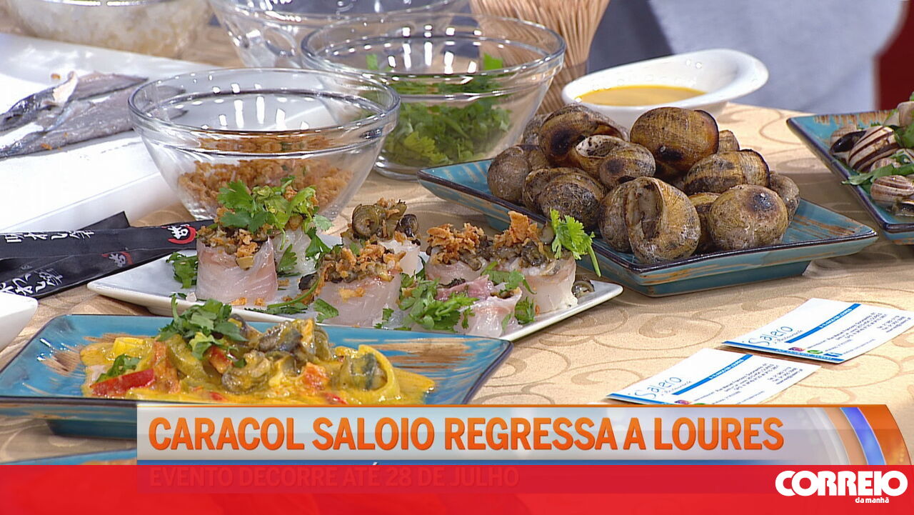 Festival do caracol saloio volta a animar Loures - Tv Media - Correio ...