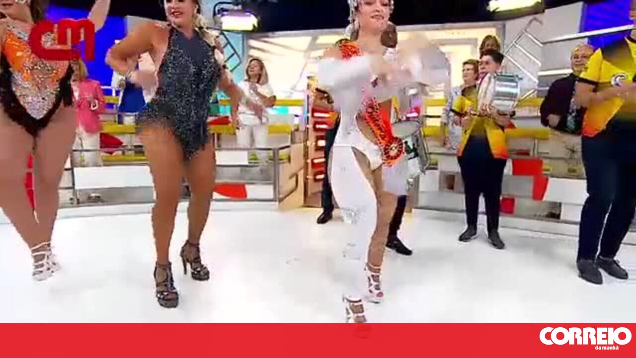 O GRES Corvo de Prata animou o Manhã Cm com um samba matinal - Entretenimento - Correio da Manhã