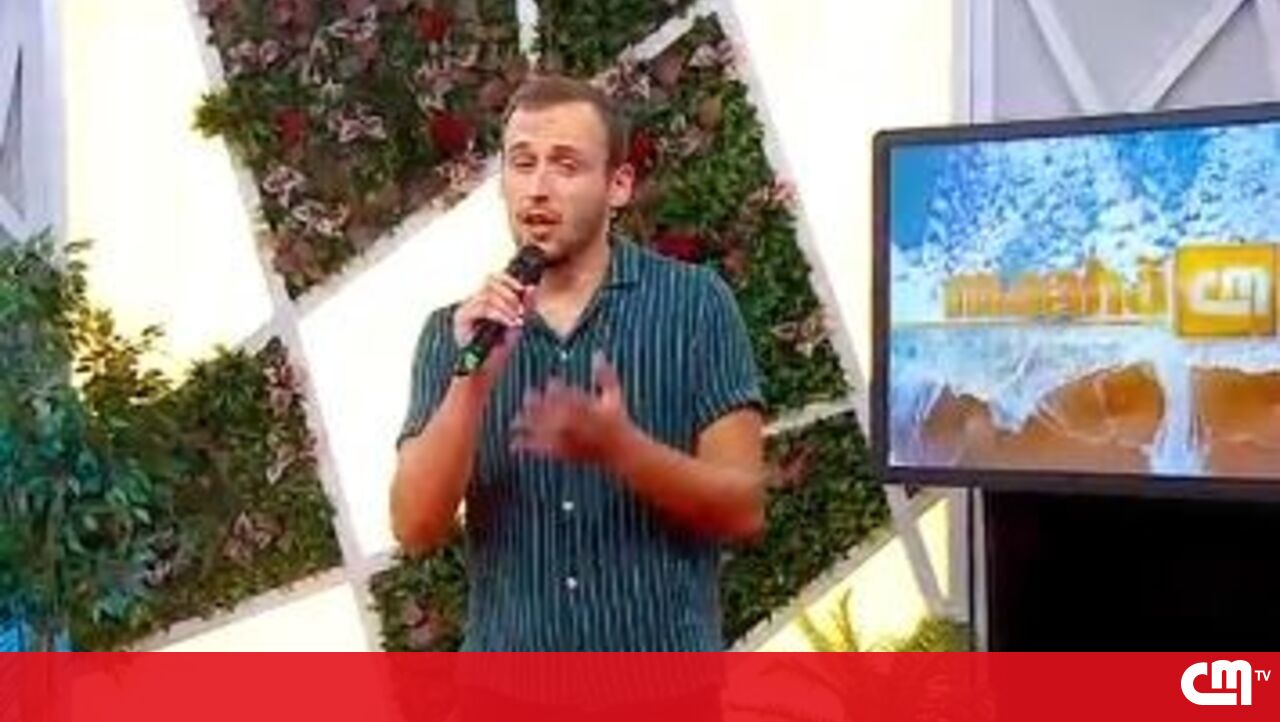 Igor Lopes estreia-se no palco do Manhã CM - Manhã CM - Correio da Manhã