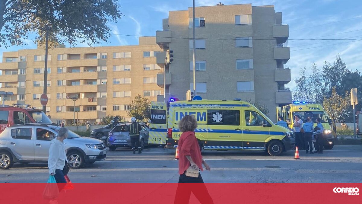 Dois feridos em acidente no Porto - Portugal - Correio da Manhã