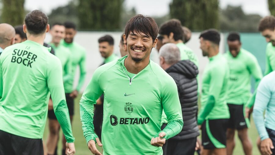 Morita regressa aos treinos do Sporting a dois dias da visita à Luz ...