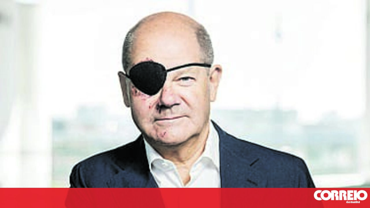 Chanceler alemão aparece com pala no olho - Mundo - Correio da Manhã