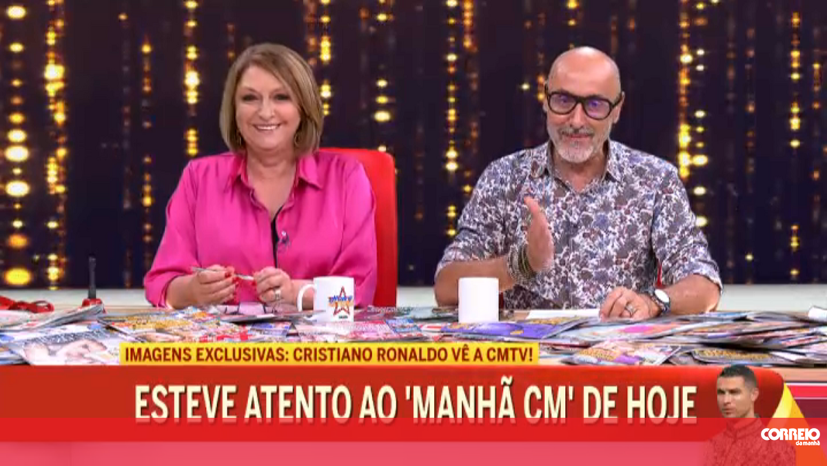 “Só tem olhos para a CMTV”: Maya reage às imagens de Cristiano Ronaldo ...
