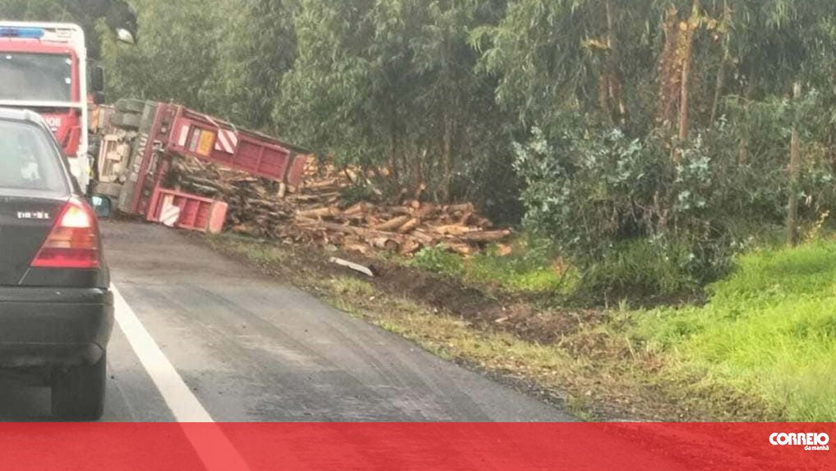 Um ferido ligeiro em despiste de camião em Setúbal - Portugal - Correio ...