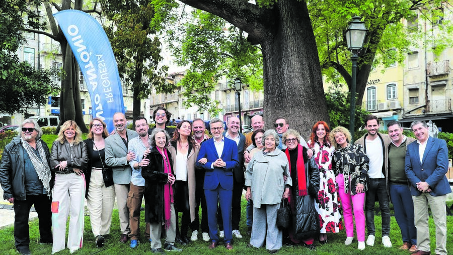 Atores imortalizados na Praça da Alegria - Cultura - Correio da Manhã