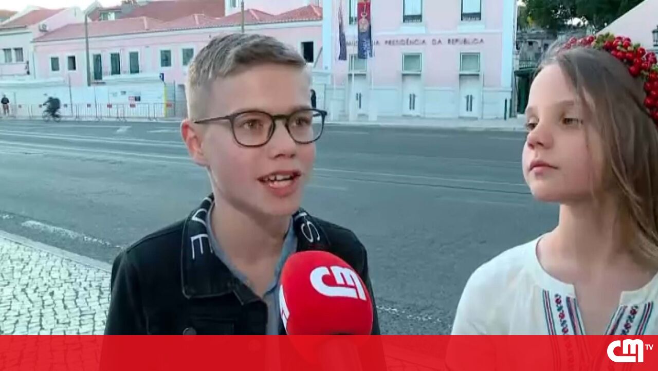"Gostava de ter dito 'obrigada Portugal'": Menino ucraniano que esteve ...
