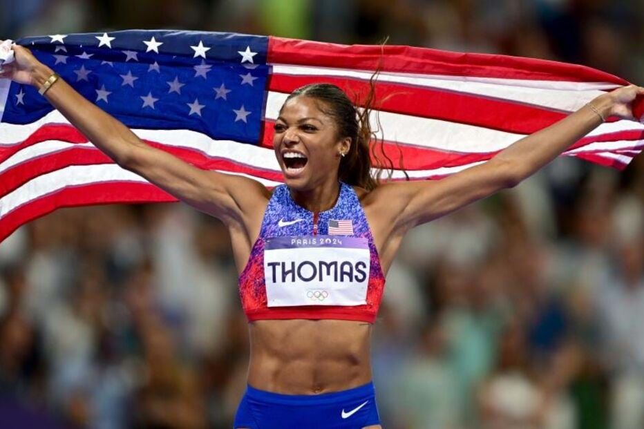 Gabrielle Thomas sagra-se campeã olímpica dos 200 metros em Paris 2024 ...